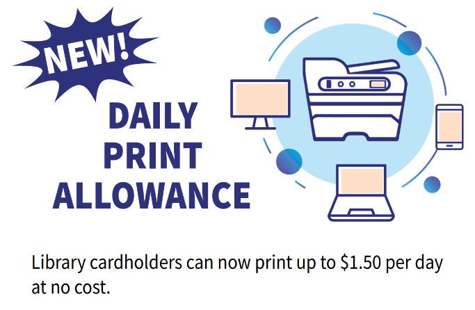 Your Library: New daily print allowance makes printing easier | Johnson ...